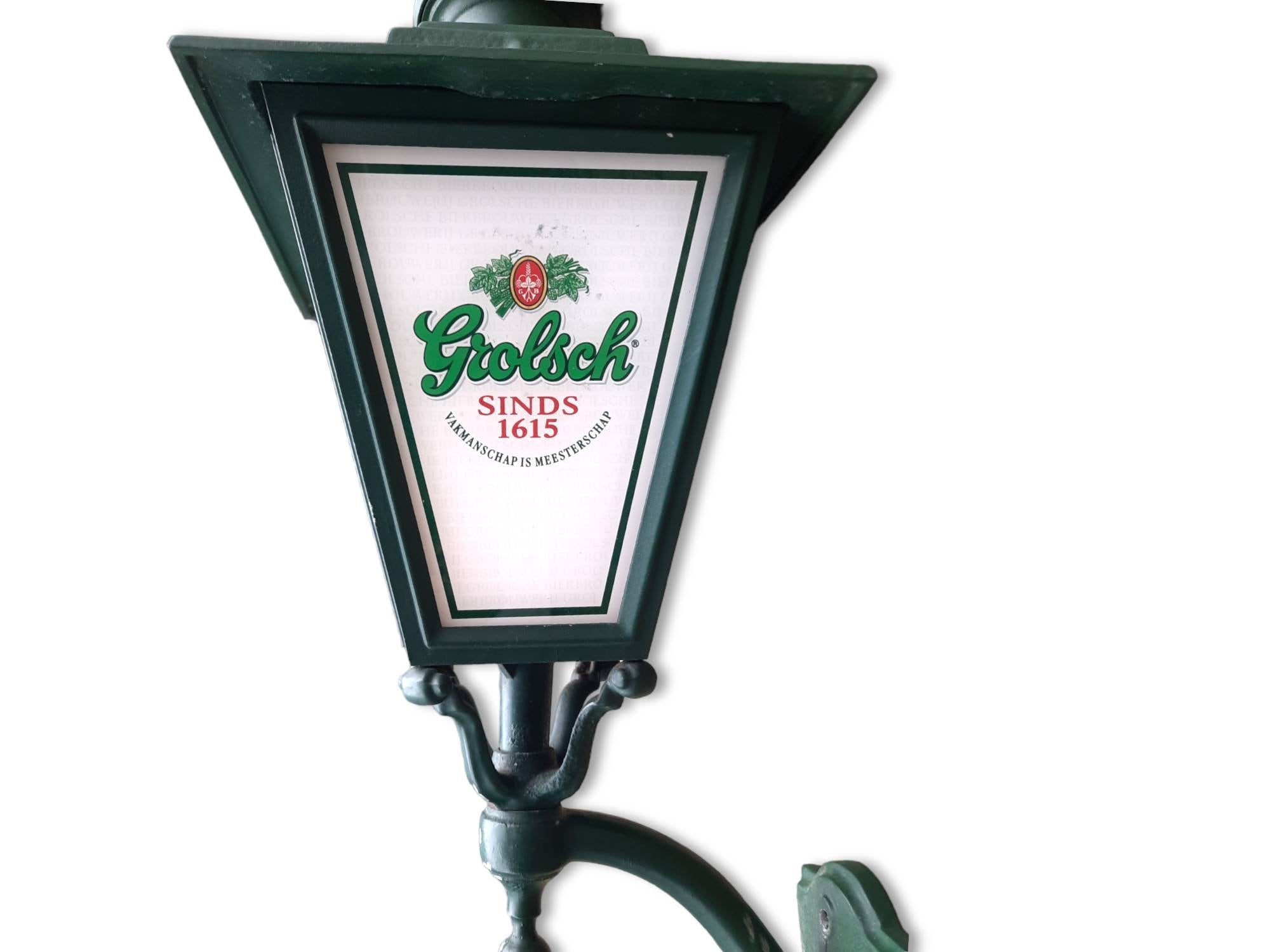 Vintage Wall Lamp Grolsch Wall Lamp Dutch Beer Brand Dutch Beer Brand ...