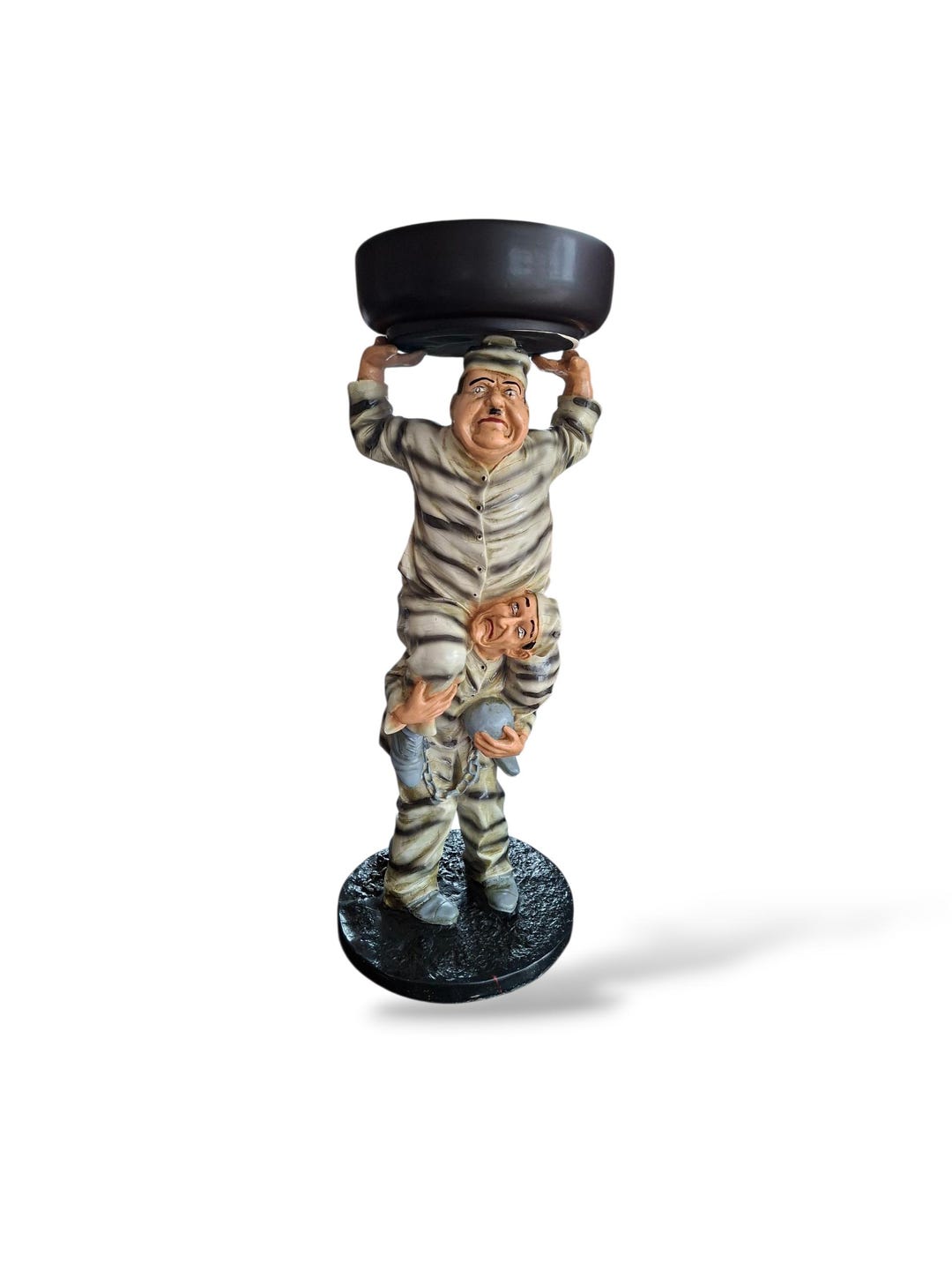 Vintage Stan Laurel & Oliver Hardy Figures in Robber's Uniforms, Home ...
