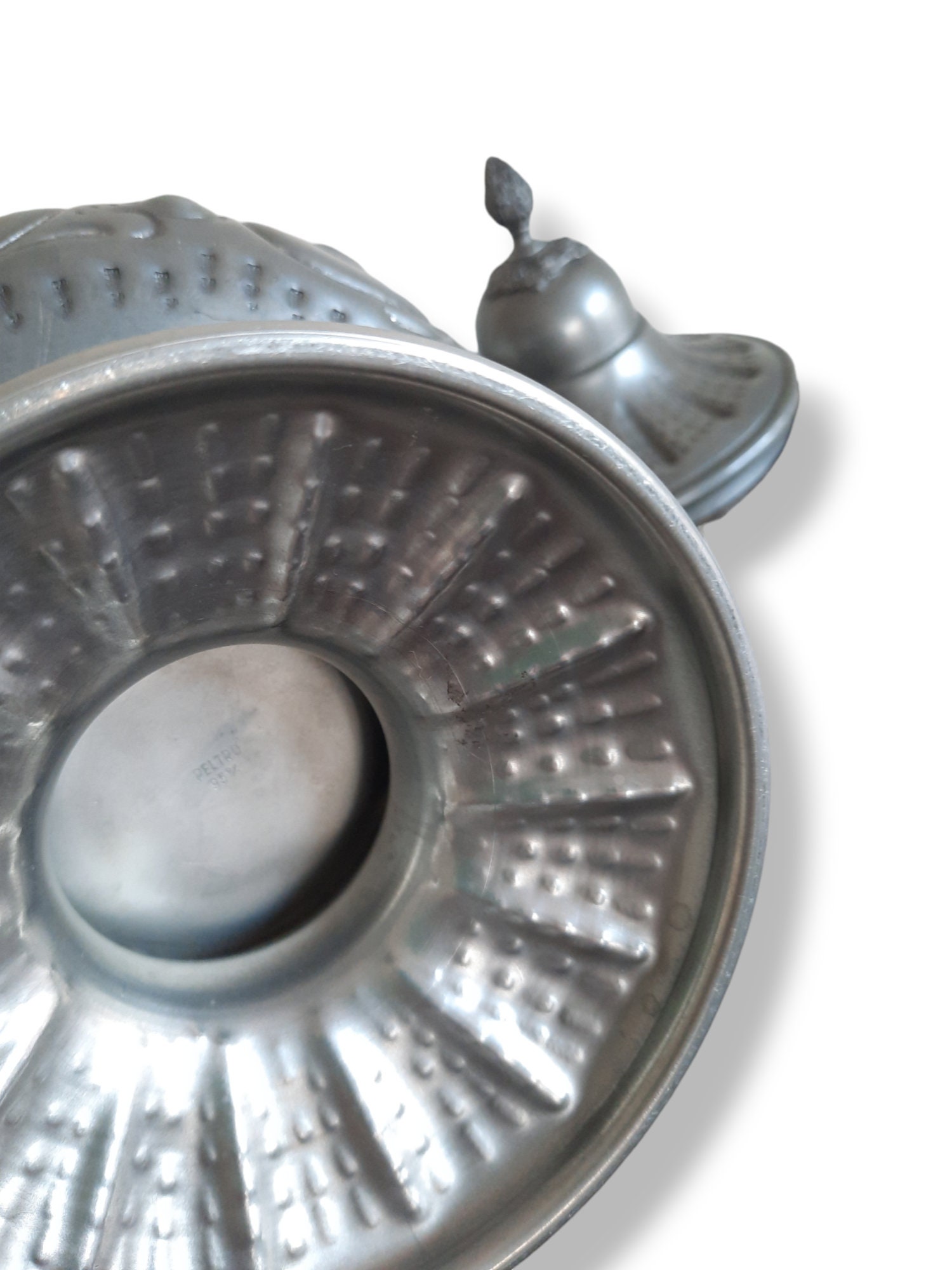 Vintage Peltro Pewter Jar With Lid, Italian Design, Home Decoration ...