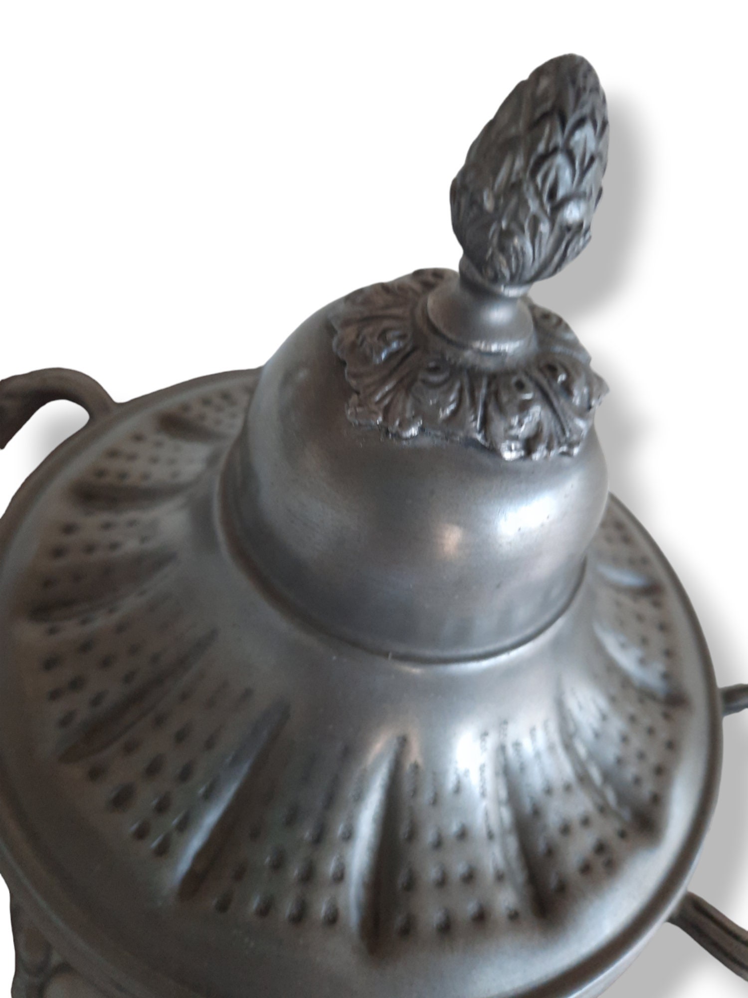 Vintage Peltro Pewter Jar With Lid, Italian Design, Home Decoration ...