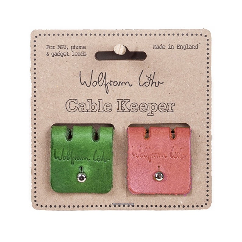 Cable Keepers No. 8, Leather Cable Tidy, Cable Ties, Cable Organizer ...