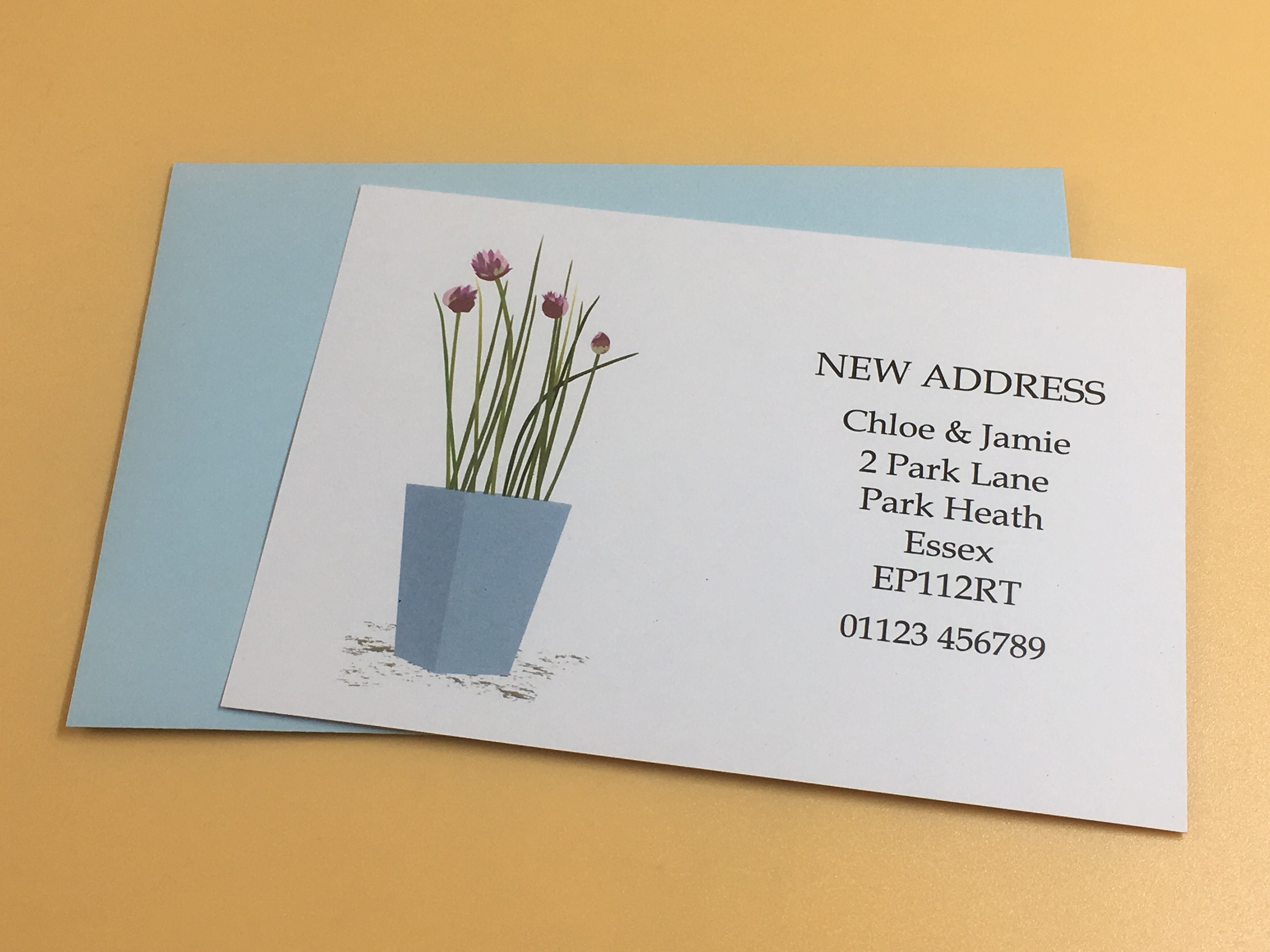 New Address Change Of Address Cards Printed New Address Etsy