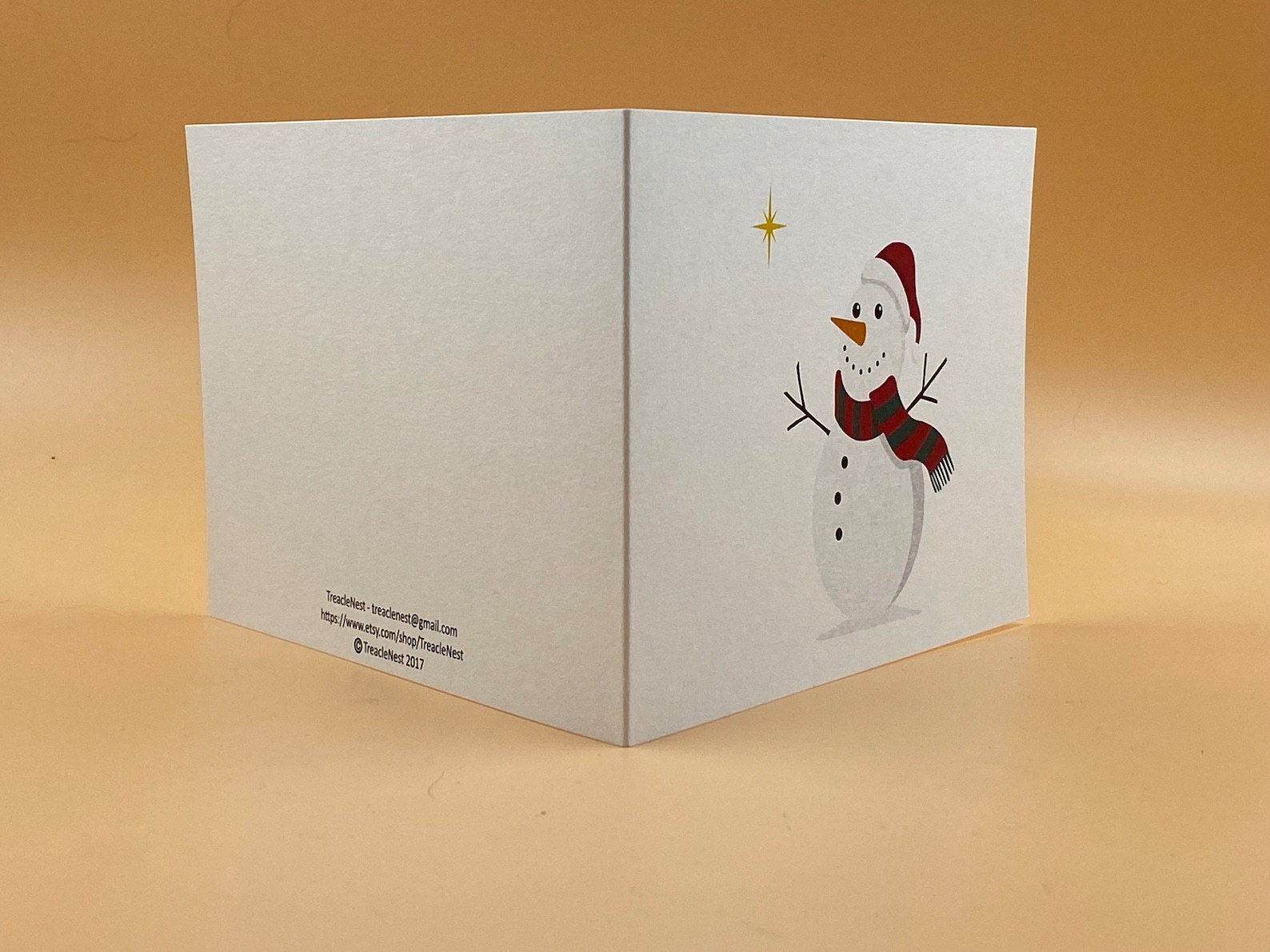 Snowman Xmas Card, Snowman Card, Cute Christmas Card, Snowman, Snowman ...