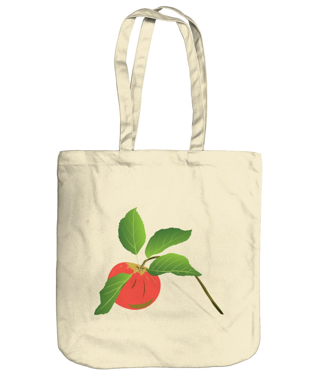 Apple Bag Apple Tote Bag Apple Gifts Grocery Bag Bag for | Etsy