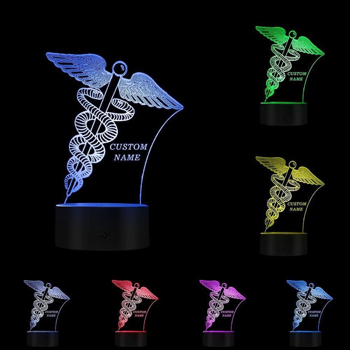 Doctor Nurse Special Thank You Medical Sign Led Lamp | Etsy UK