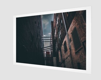 Alleyway Wall Art | Etsy