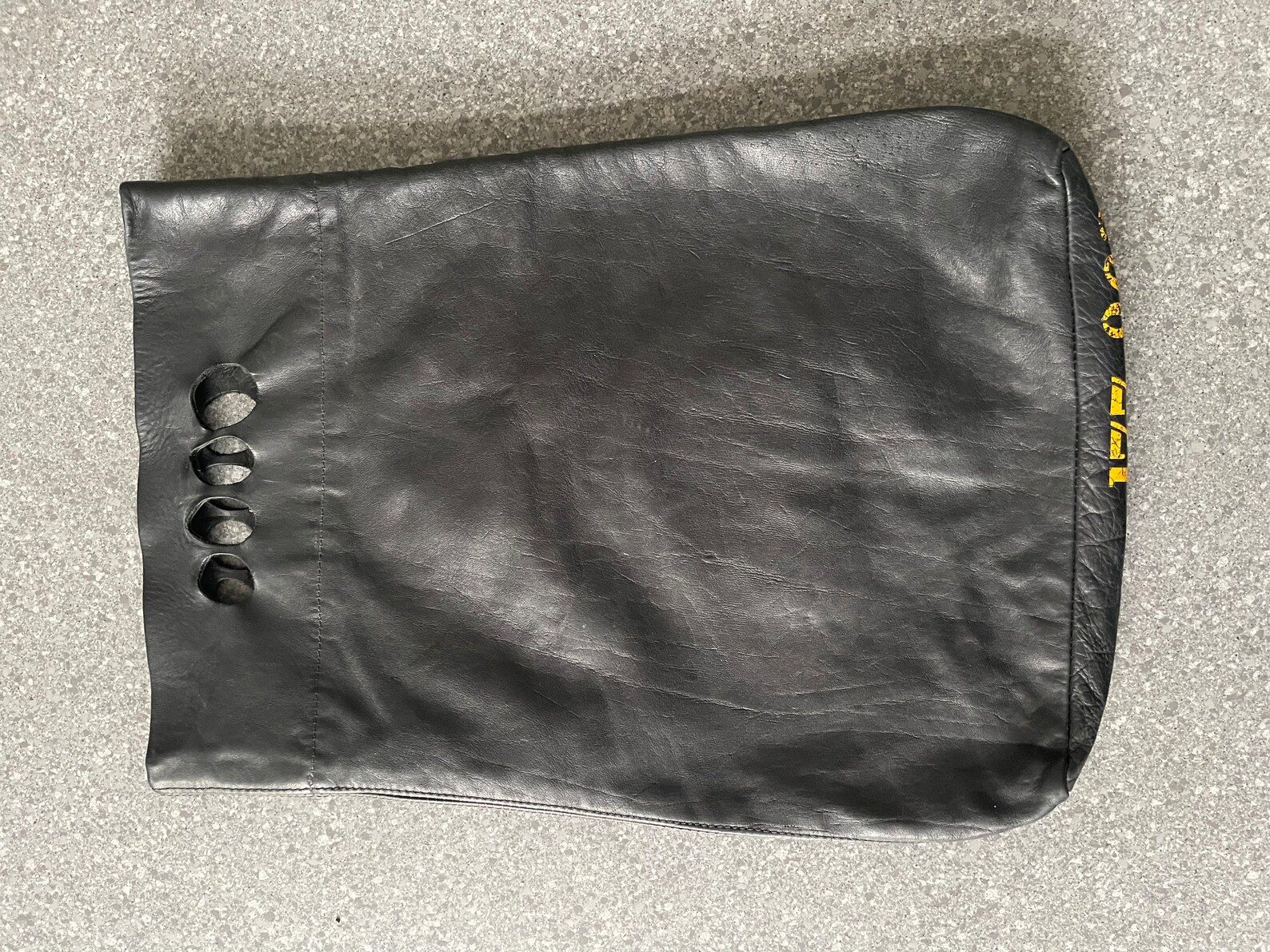 Incredible Quentin Mackay Black Leather Bag - Etsy