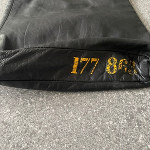 Incredible Quentin Mackay Black Leather Bag - Etsy