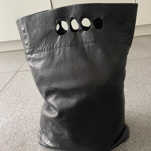 Incredible Quentin Mackay Black Leather Bag - Etsy