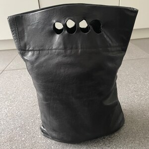 Incredible Quentin Mackay Black Leather Bag - Etsy