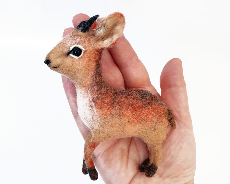 Miniature Antelope Dik Dik. Toy Animals for a Doll Photo | Etsy