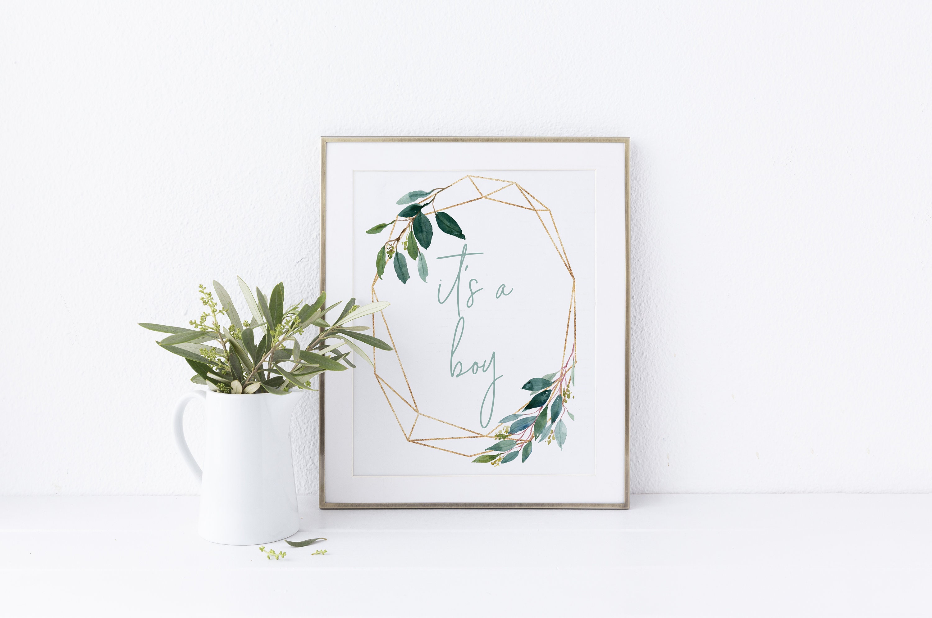Printable It's a Boy Sign Instant Download Boy Baby - Etsy