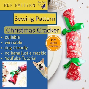 Reusable Pullable Cracker PDF Sewing Pattern, Digital Download DIY ...