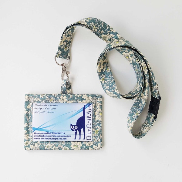 Pretty Badge Holder - Etsy