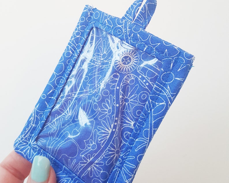 Badge Holder Pdf Sewing Pattern Pdf ID Card Holder Digital - Etsy Australia