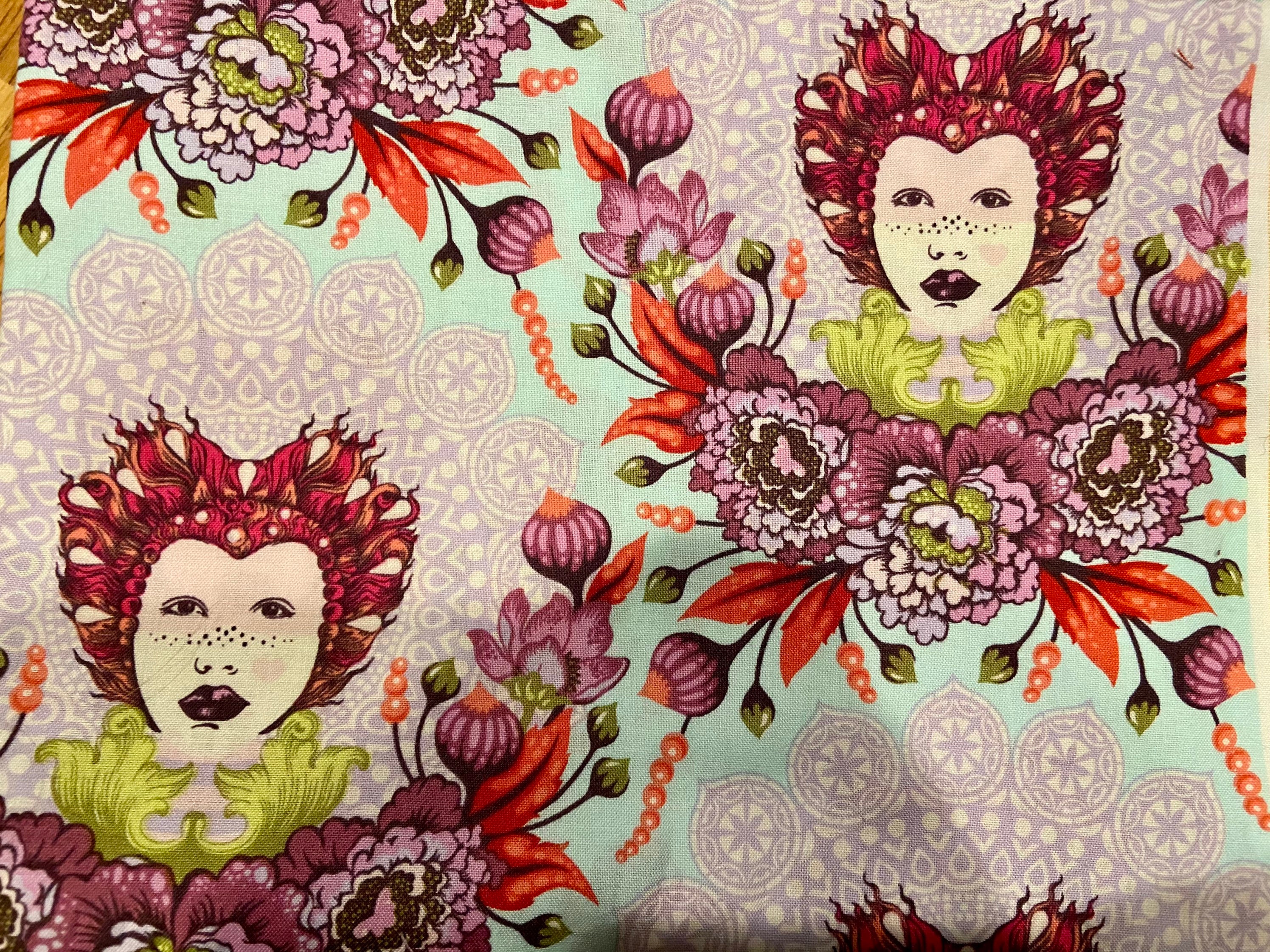 Tula Pink Elizabeth Material 1 Yard RARE - Etsy