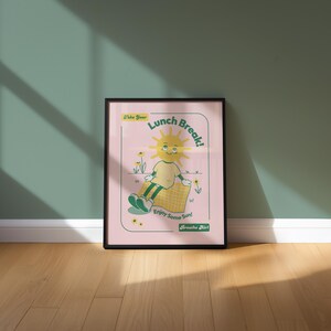 Take Your Lunch Break! - Matte Art Print Poster - Etsy