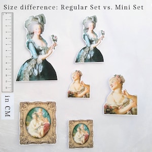 ROCOCO Stickers ~ Classical Art Stationery - 18th Century Art ~ Marie ...