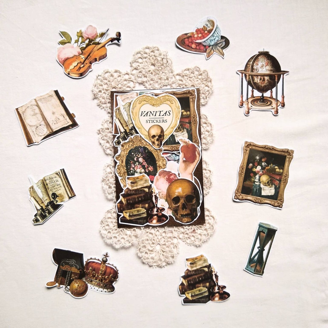 VANITAS - Stickers - Classical Art Stationery - Etsy