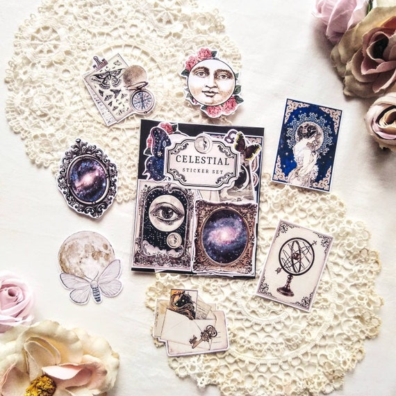 Celestial Stickers Set - Etsy
