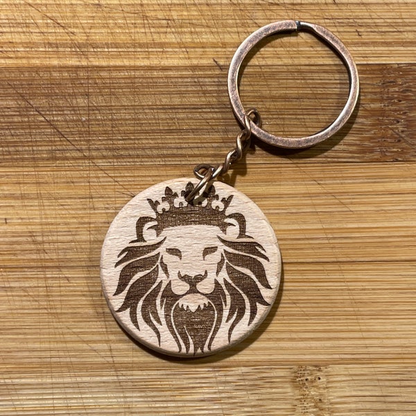 Lion Keychain - Etsy