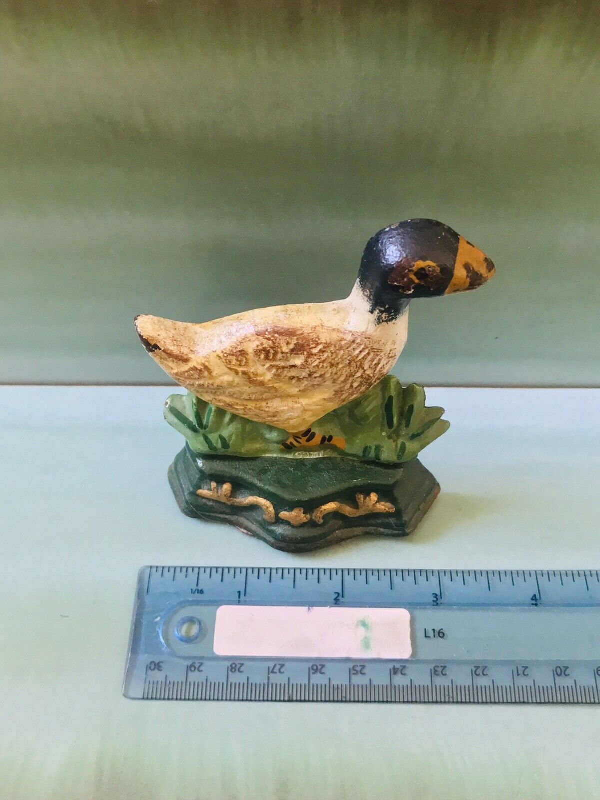 Vintage Goose/duck Cast Iron Door Stop and Hanging Hook Irish Cottage ...