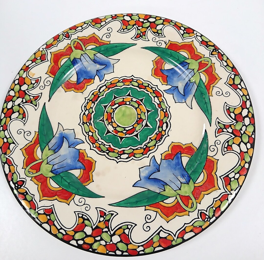 1930s Maling Bluebell Plate 29cm Vintage Rare and Highly Collectable - Etsy