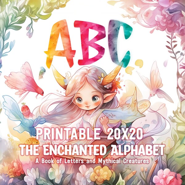 Mythical Magical Alphabet - Etsy