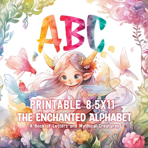 Mythical Magical Alphabet - Etsy