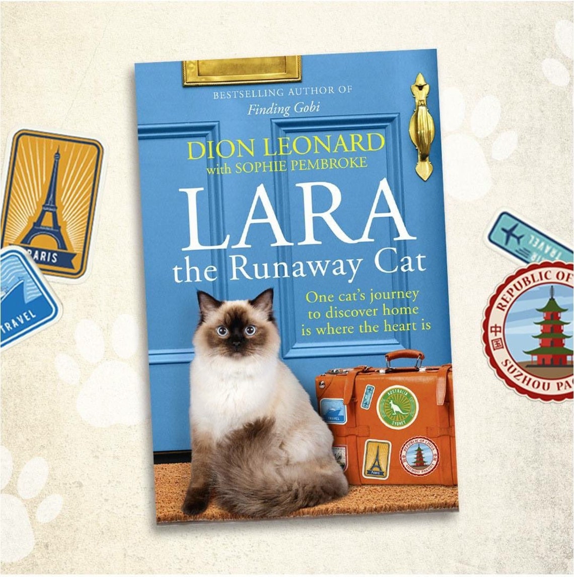 Lara the Runaway Cat Paperback Edition Autographed and Pawtographed - Etsy