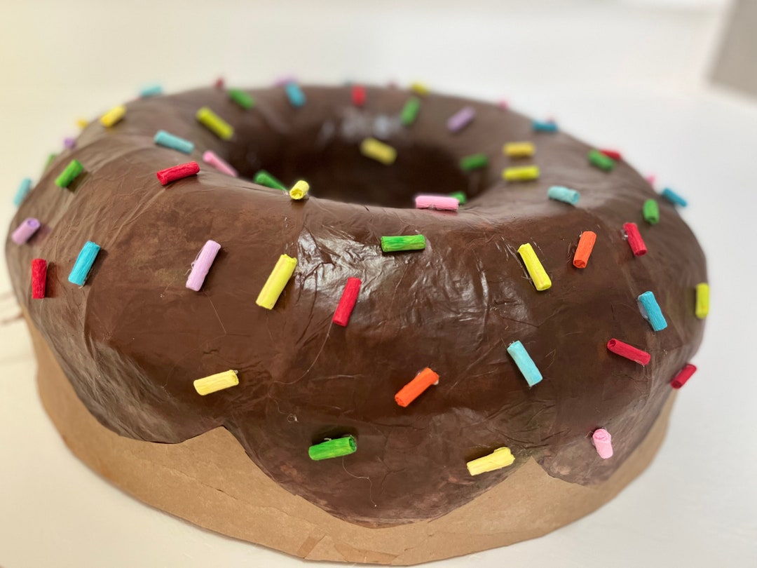 Chocolate Doughnut Pinata - Etsy