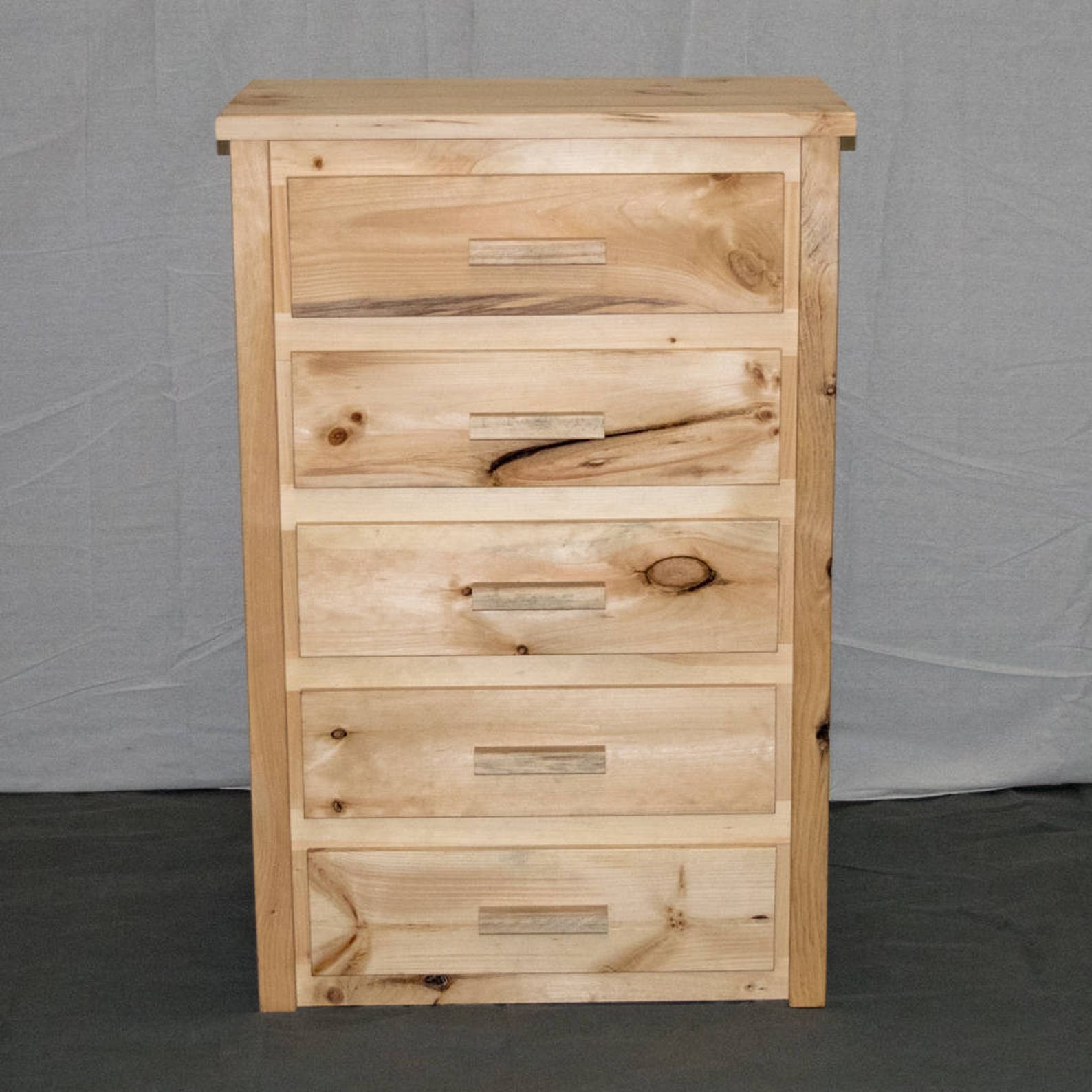 Unfinished Farmhouse 5-drawer Dresser | Amish Handcrafted Solid Wood - Etsy