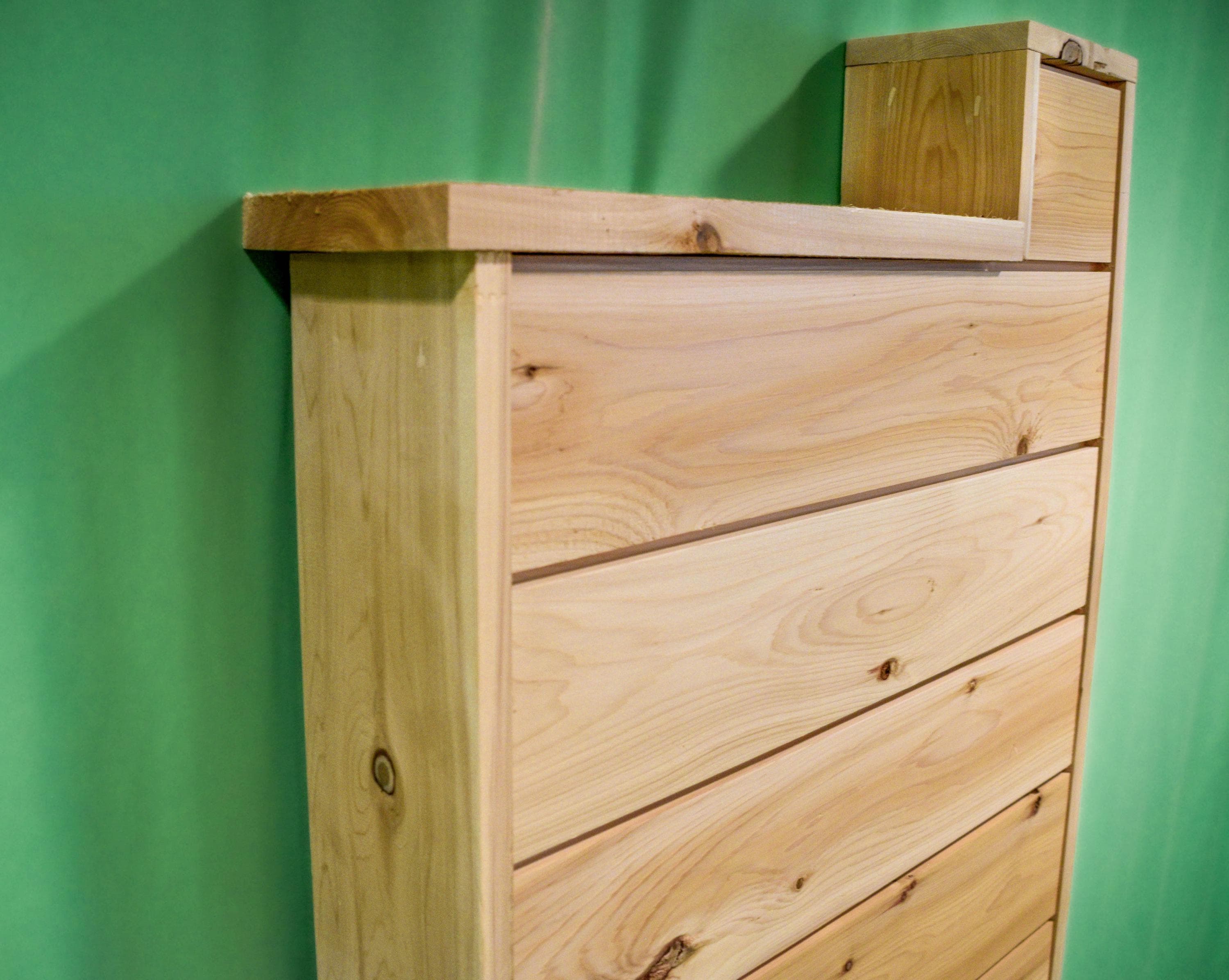 Solid Cedar Wood Classic Mailbox Stand ~ Unfinished | Amish Handcrafted ...