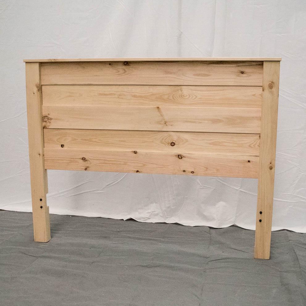 Solid Wood Headboard ~ Full ~ Unfinished | DIY | Amish Handcrafted in ...