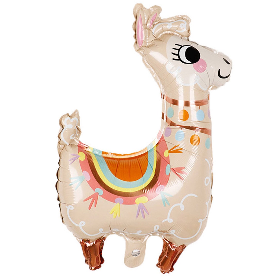 Llama Balloons, Baby Shower Balloons, Kids Party Decorations, Happy ...