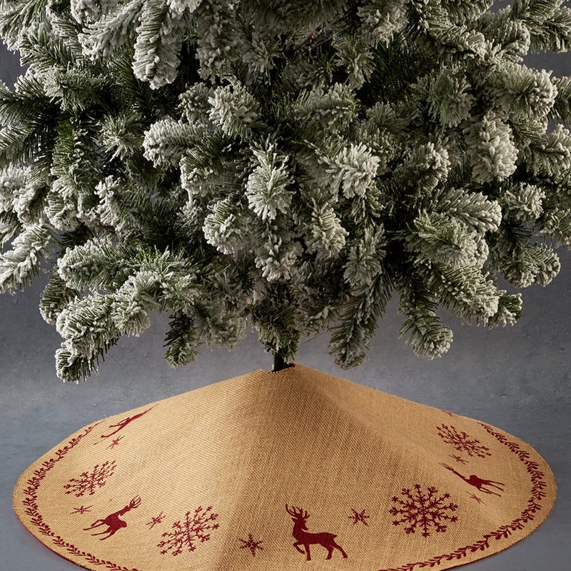 Burlap Tree Skirt - Etsy