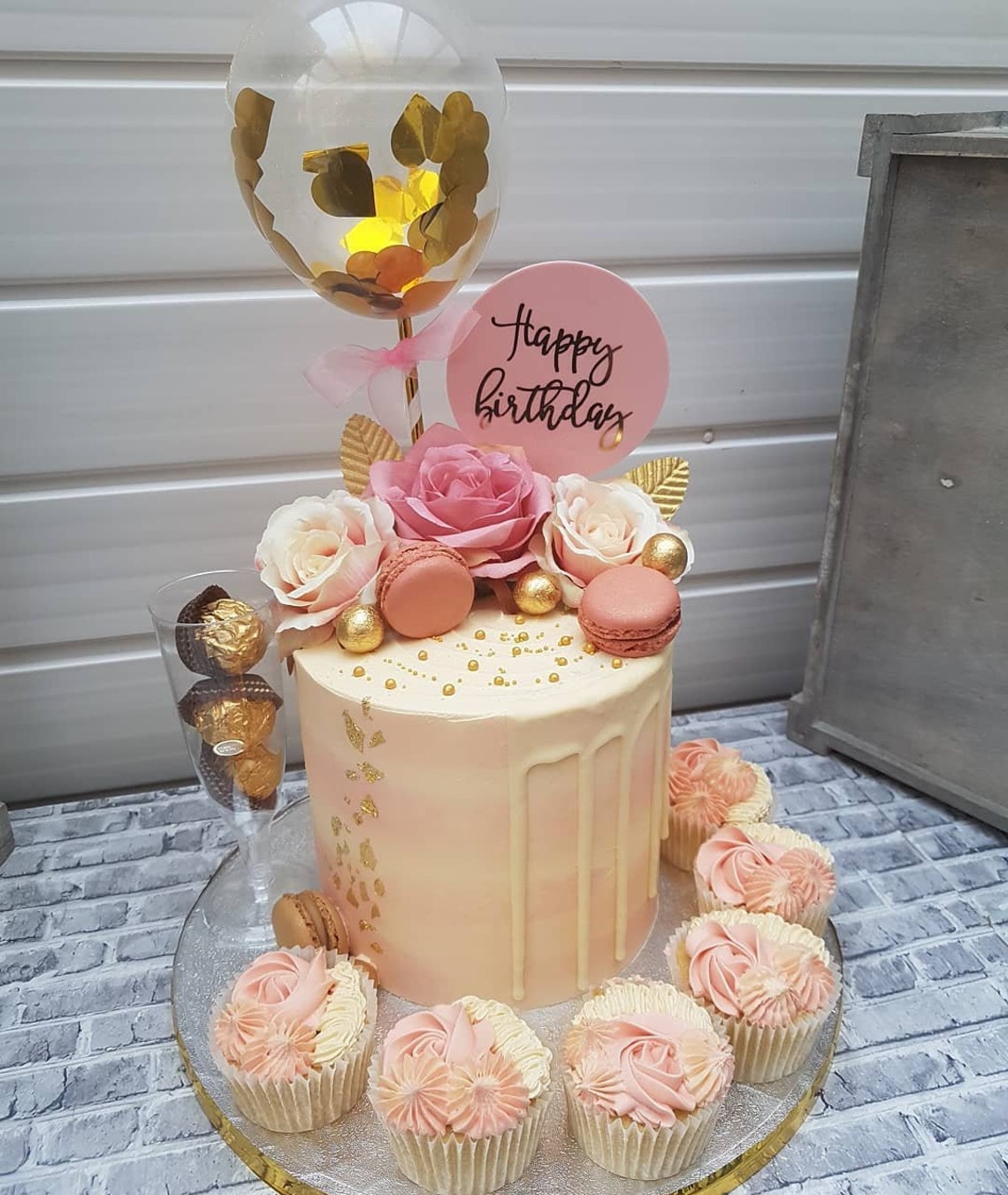 Globo pastel Topper globos 5latex partido globo ramo - Etsy España