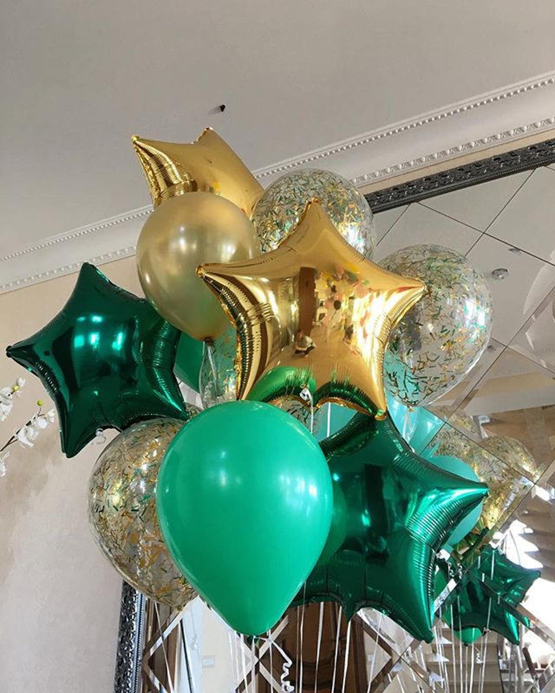 Star Balloons 20 Foil Star Balloons Balloon Bouquet | Etsy