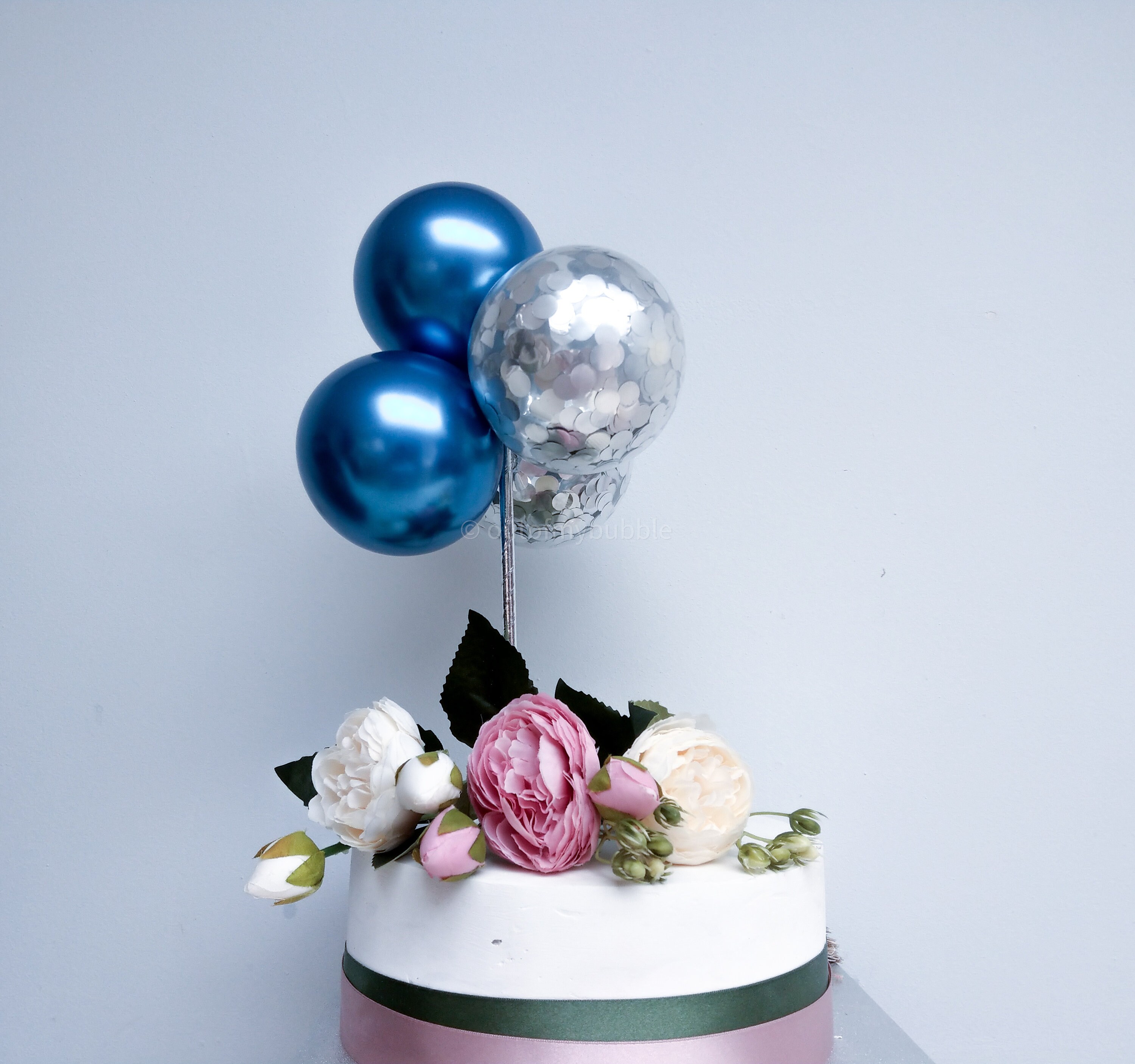 Mini Balloon Cake Topper Happy Birthday Party Decorations Arch | Etsy