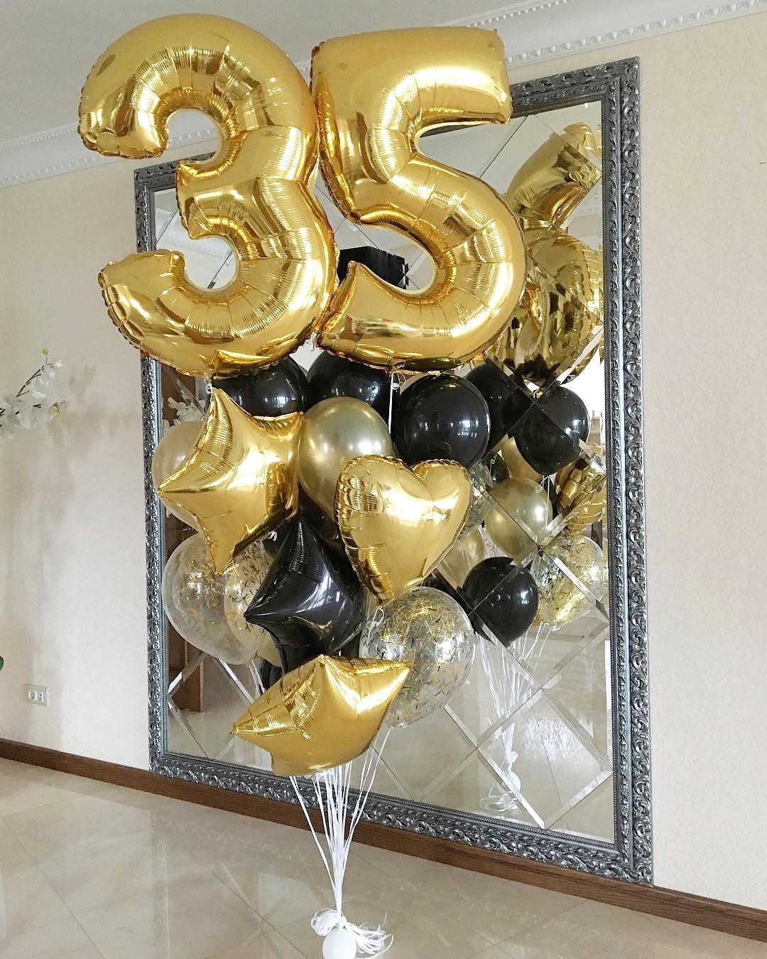 Gold Confetti Balloons 11" Latex | Star Foil Balloons | Balloon Bouquet ...