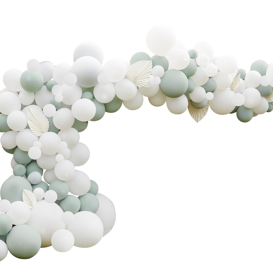 Sage Green Balloon Arch Kit Garland Birthday Hen Decorations Wedding ...