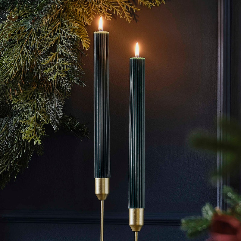 Teal Candle - Etsy