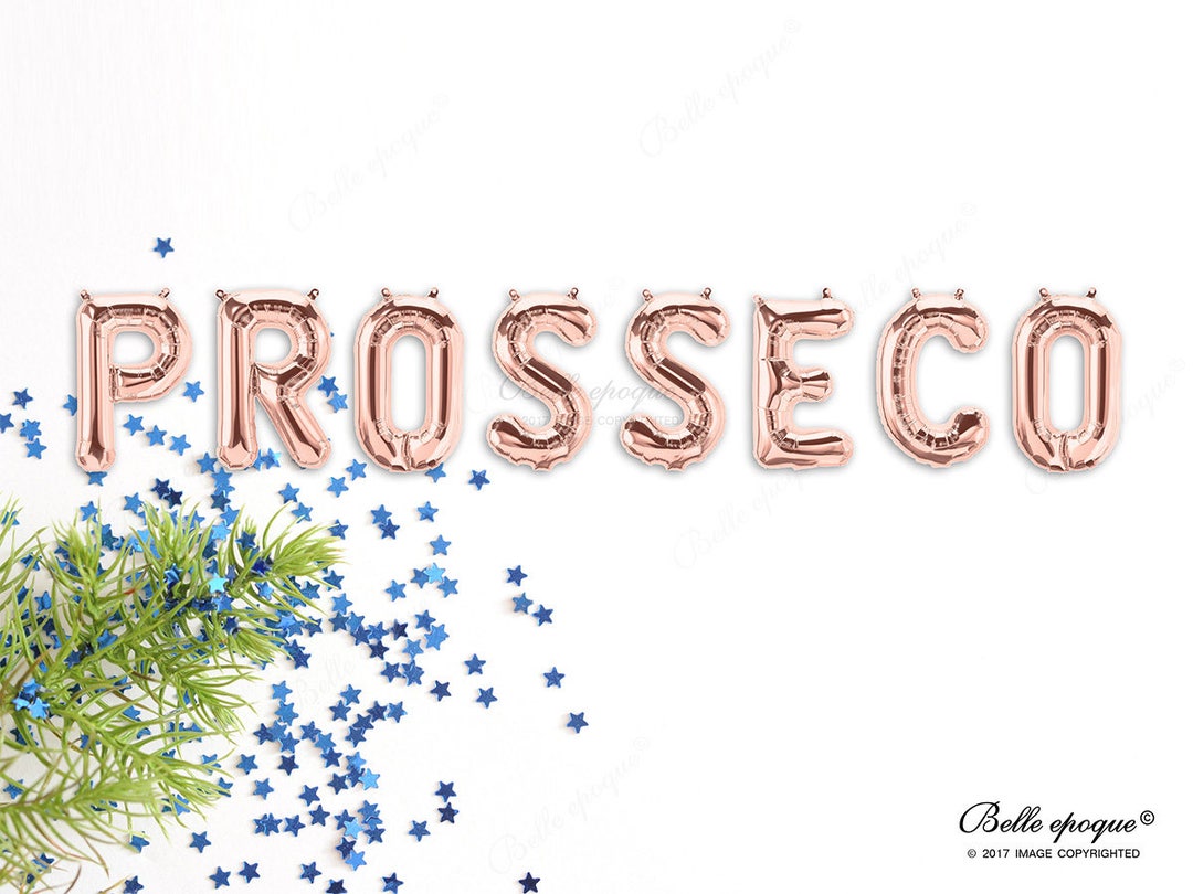 PROSSECO Balloons Rose Gold Balloons Gold Silver Balloons - Etsy