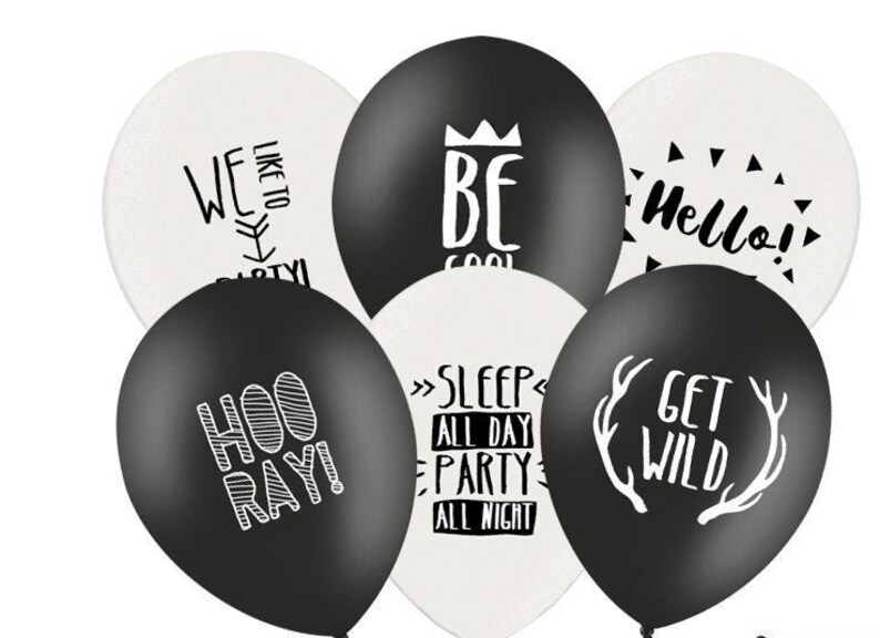 Hooray Balloons 11 Latex Hen Party Balloons Balloon - Etsy