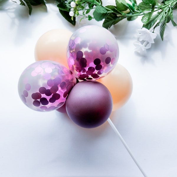 Blush Cake Topper - Etsy