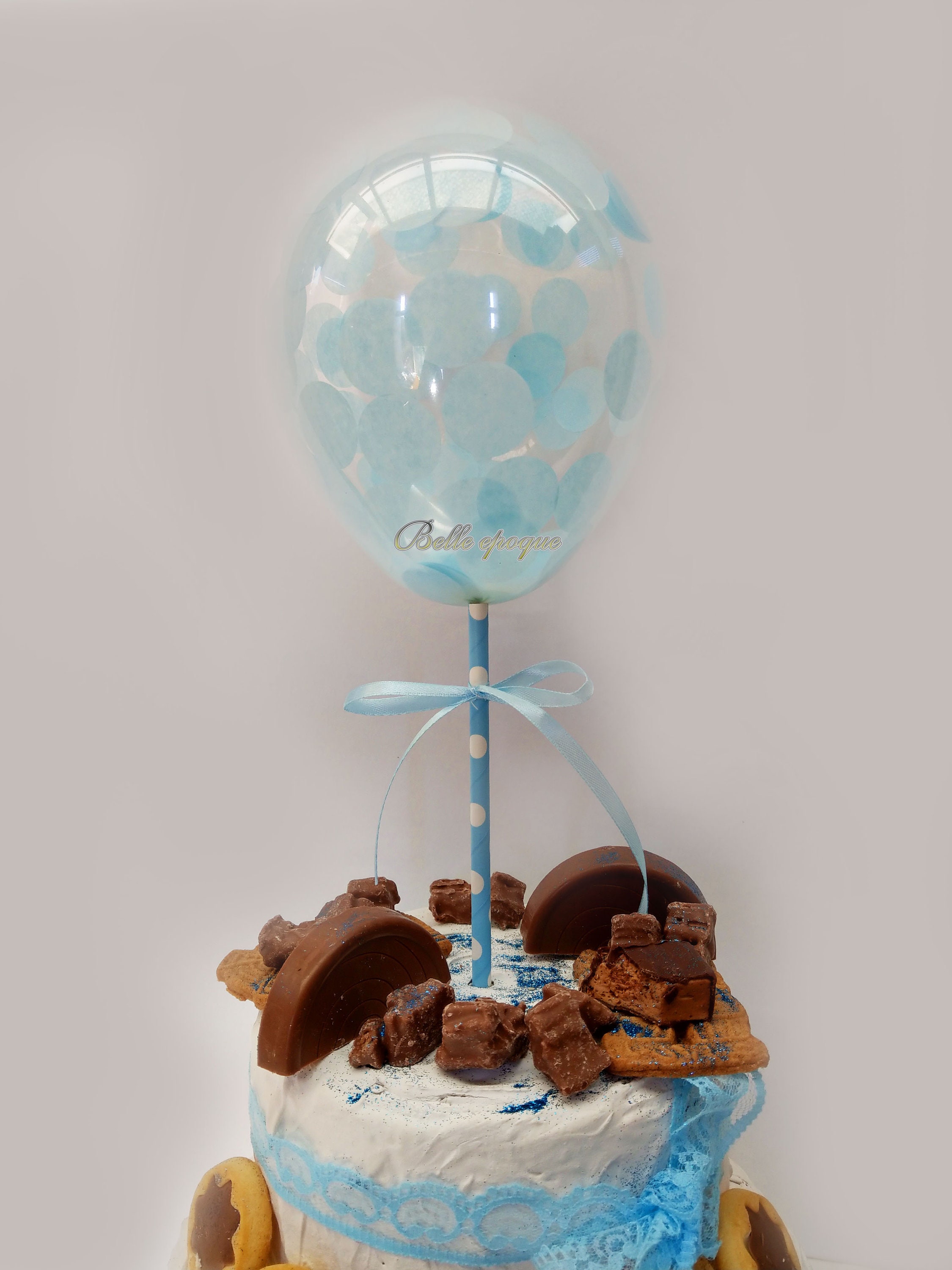 Globo pastel Topper globos 5latex partido globo ramo | Etsy