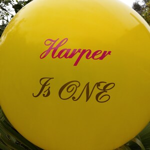 Custom Name Balloon, Vinyl Name, Custom Balloons, Balloon Bouquet ...