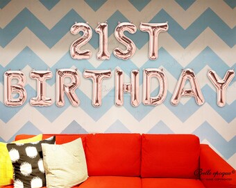 21st Gold Letters - Etsy