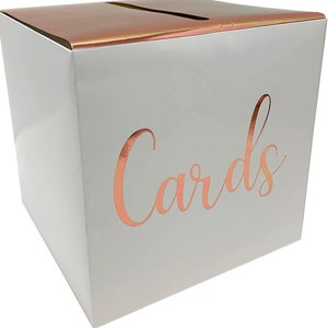 Gold Cards Wedding Post Box, Wedding Cards Box, Wedding Supplies ...
