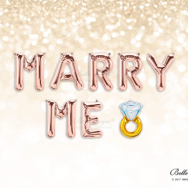 Marry Me Balloons - Etsy